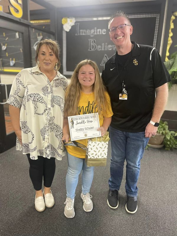September Sandite Heroes Recognized | Clyde Boyd Middle School